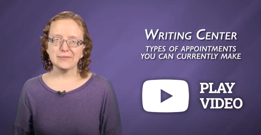 Writing Center - Schedule an Appointment | Bellevue University